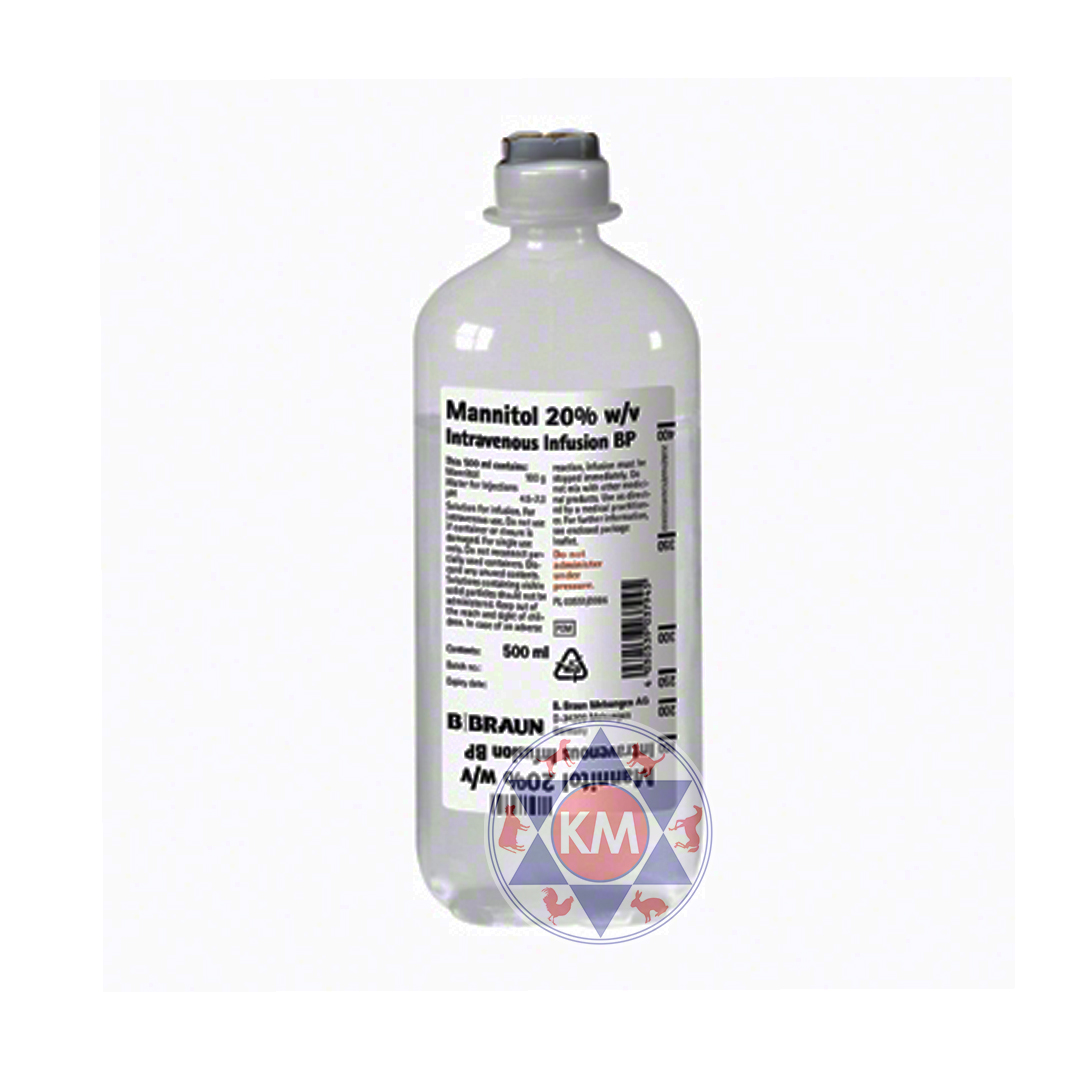 Mannitol 20 W V 500ml KM Vet Pharm Sdn Bhd Mannitol 20 W V 500ml KM Vet Pharm Sdn Bhd