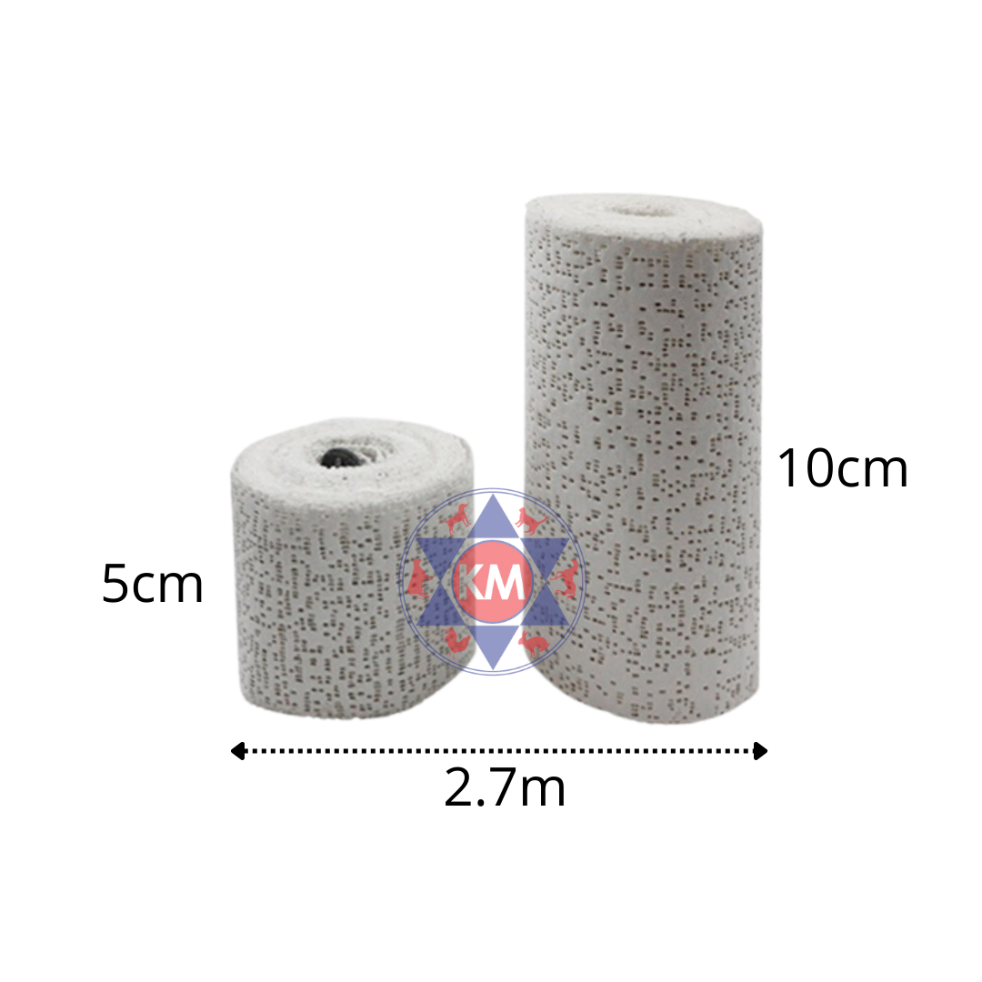 POP Bandage 10cm x 2.7m - KM Vet Pharm Sdn Bhd